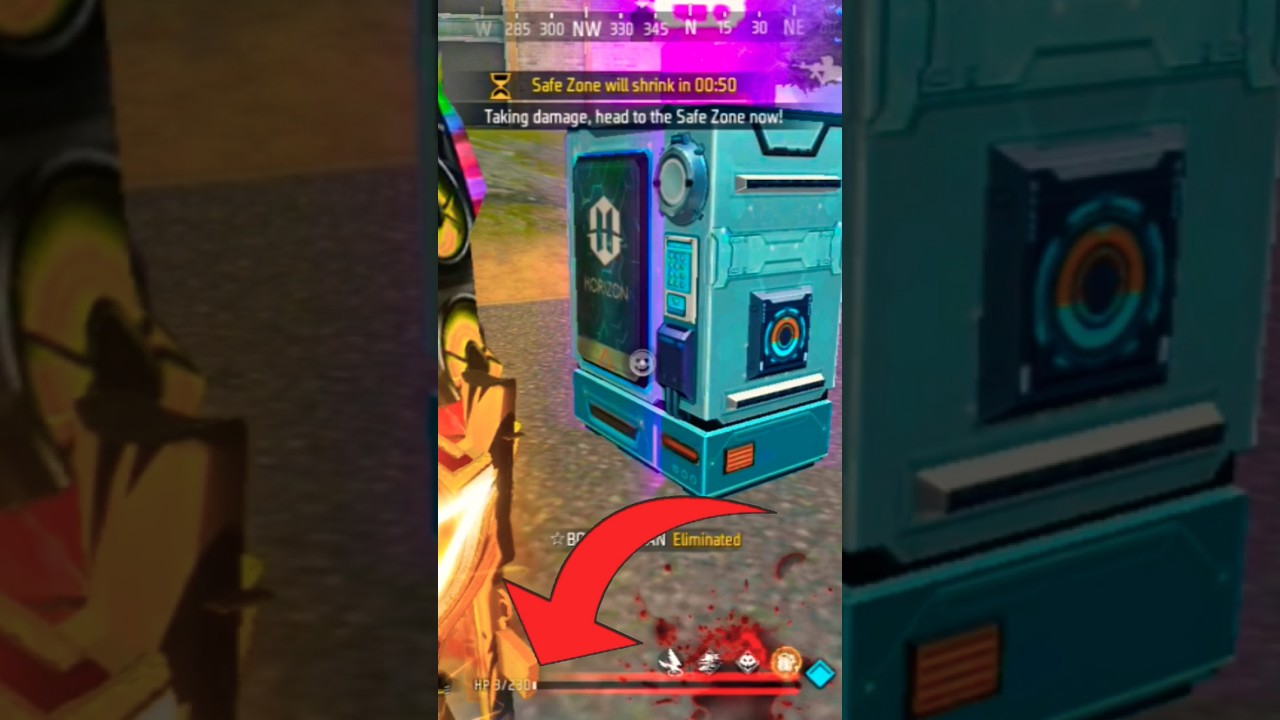 TWO TIME REVIVE + 3 HP WAIT FOR END 🥵🥶, BR - RANK MATCH 😰😱 #freefire # ...