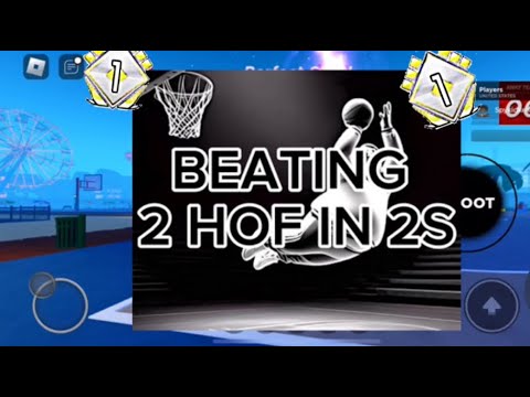 BEATING 2 HOF IN HOOPZ - YouTube