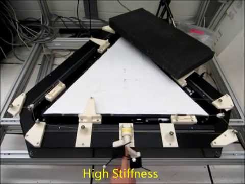 A cable based active variable stiffness module with decoupled tension ...