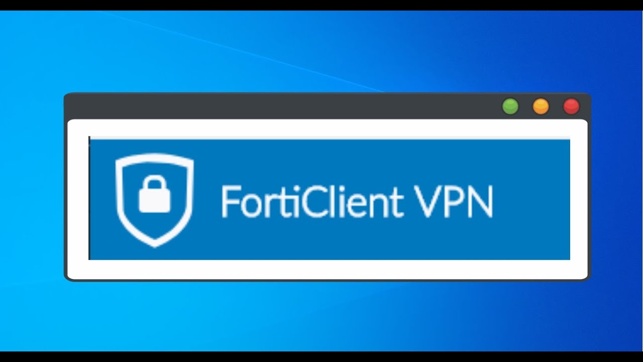Forticlient VPN - Configuración - YouTube
