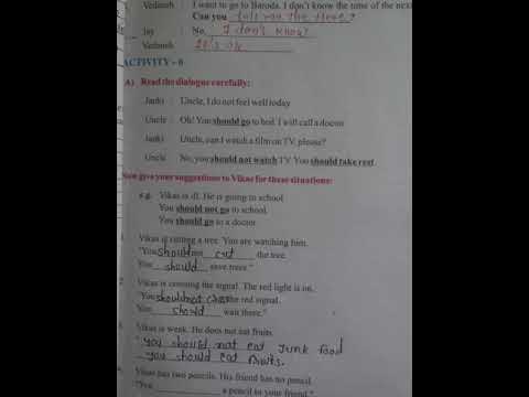 std 8 english sem 2 ch 1 part 4 - YouTube