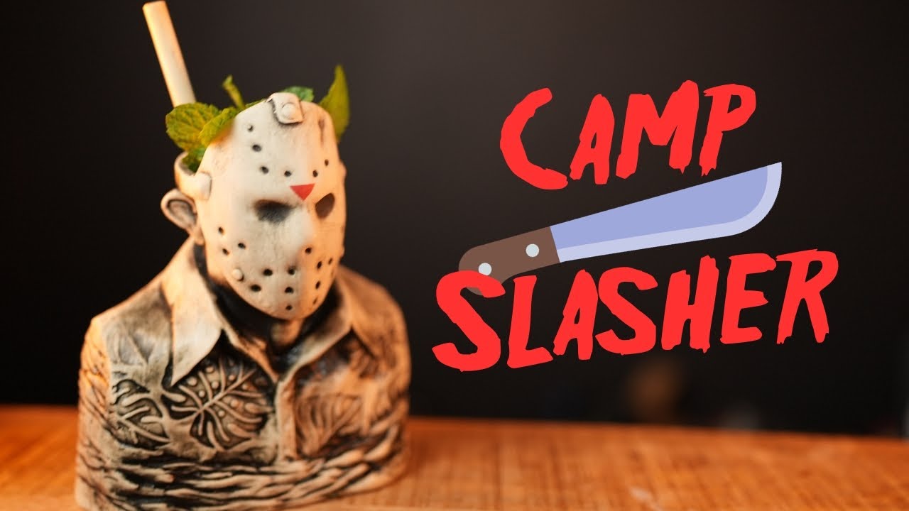 BEST Halloween Cocktails- The Camp Slasher- Friday 13th - YouTube
