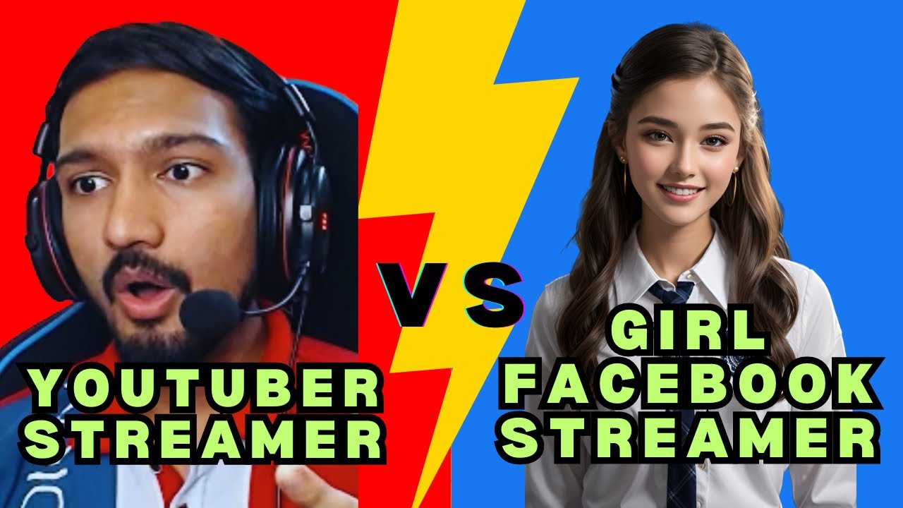 YOUTUBE VS FACEBOOK STREAMER BATTLE IN PUBG MOBILE - YouTube
