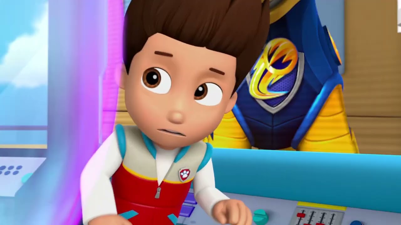 Harold Tapes Ryder In The Bubble Paw Patrol Mighty Pups - YouTube