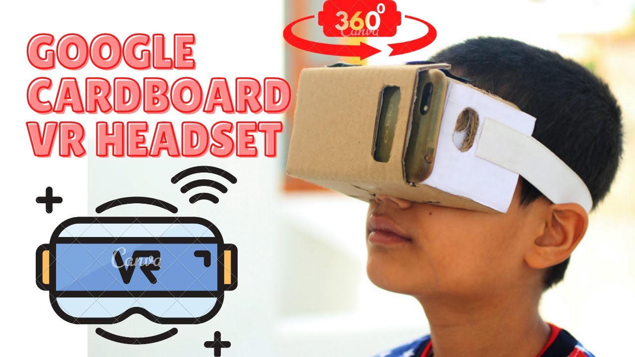 How to make Google Cardboard VR headset - YouTube