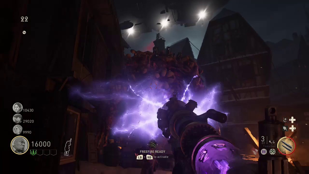 Call of Duty WW2 the Final Reich Easter Egg Boss Fight - YouTube