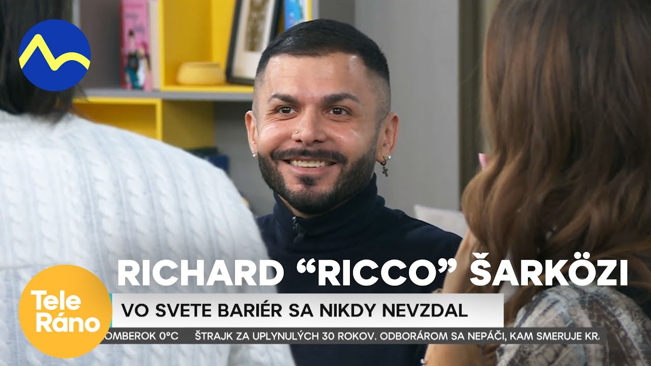 Richard „Ricco“ Šarközi - nezlomný hudobník | Teleráno - YouTube