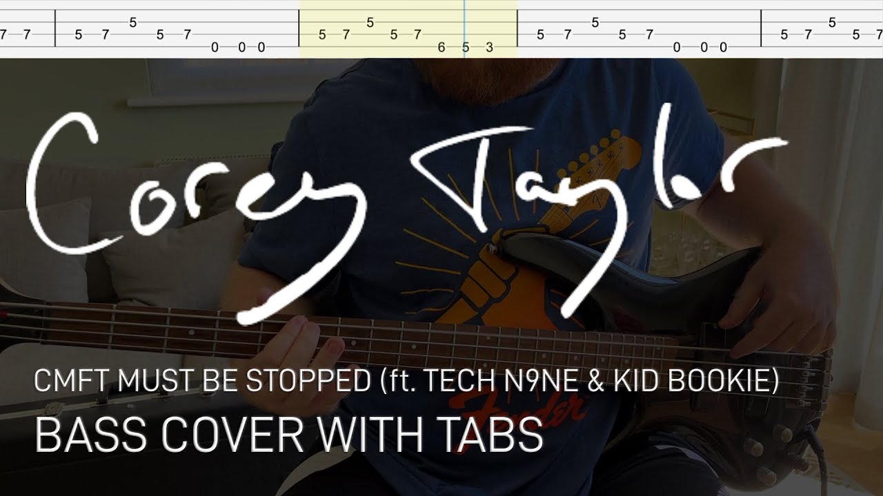 Corey Taylor - CMFT Must Be Stopped (ft. Tech N9ne & Kid Bookie) (Bass ...