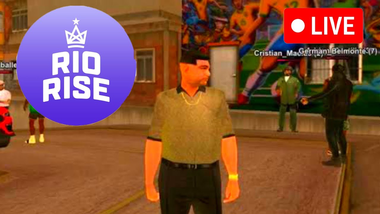 💥 PRIMEIRA LIVE DE RIO RISE JOGO DE VIDA REAL 💥 - YouTube