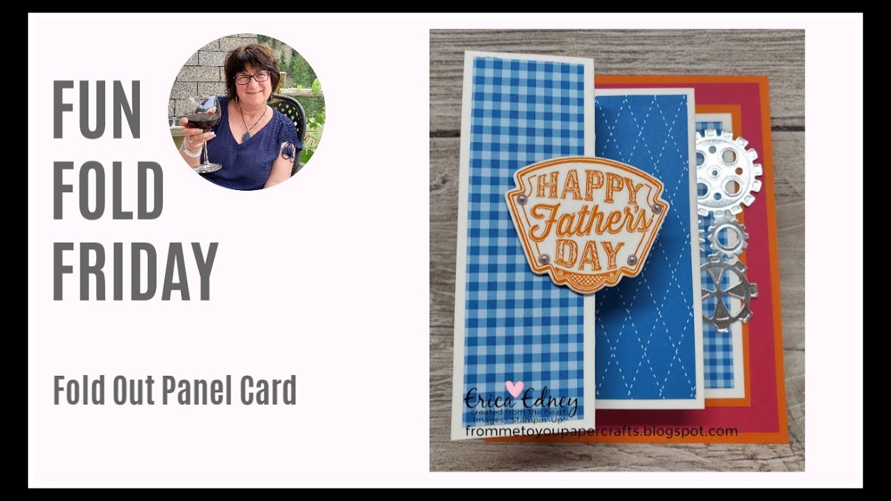 Fun Fold Friday-Fold Out Panel Card - YouTube