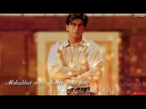 Mohabbatein Whatsapp Status Dialogue.by #ruhi 😂😂