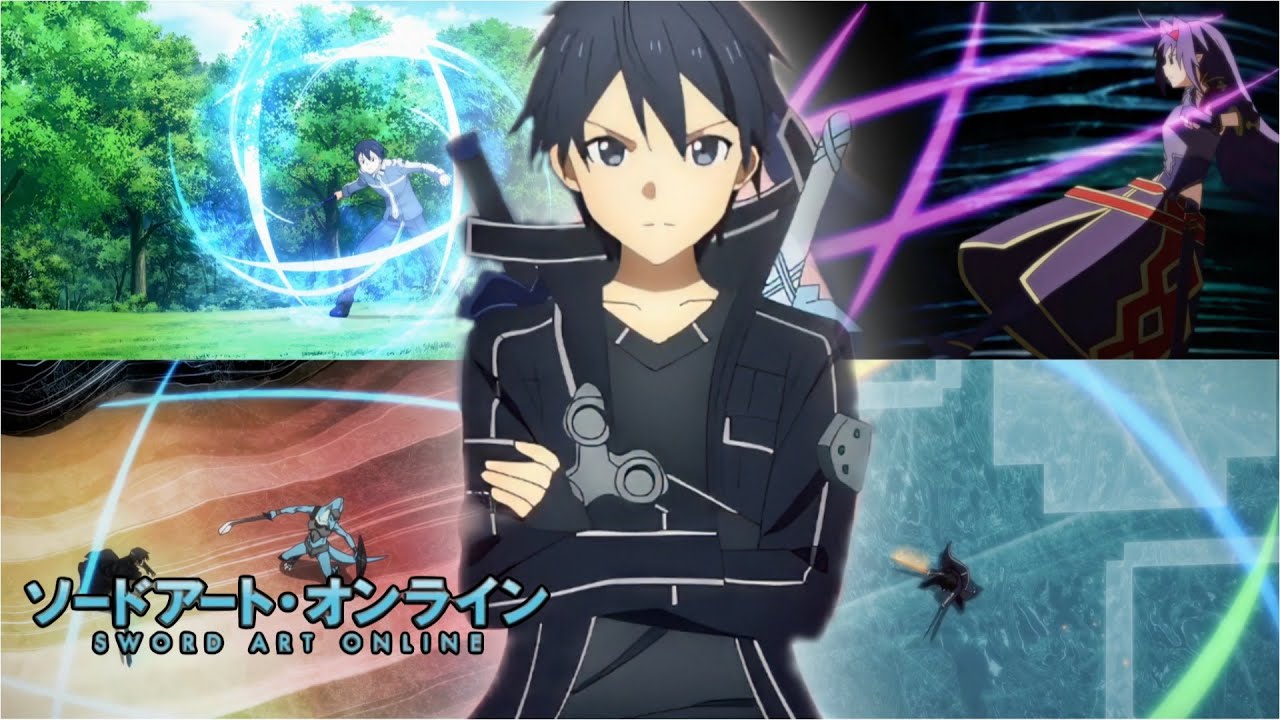 "Vertical Square" Compilation (Kirito's fav Sword Skill) | Sword Art ...