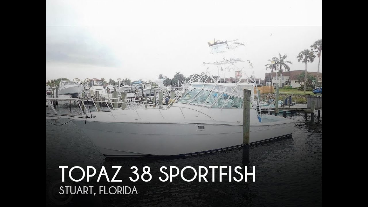 [UNAVAILABLE] Used 1987 Topaz 38 Sportfish in Stuart, Florida - YouTube