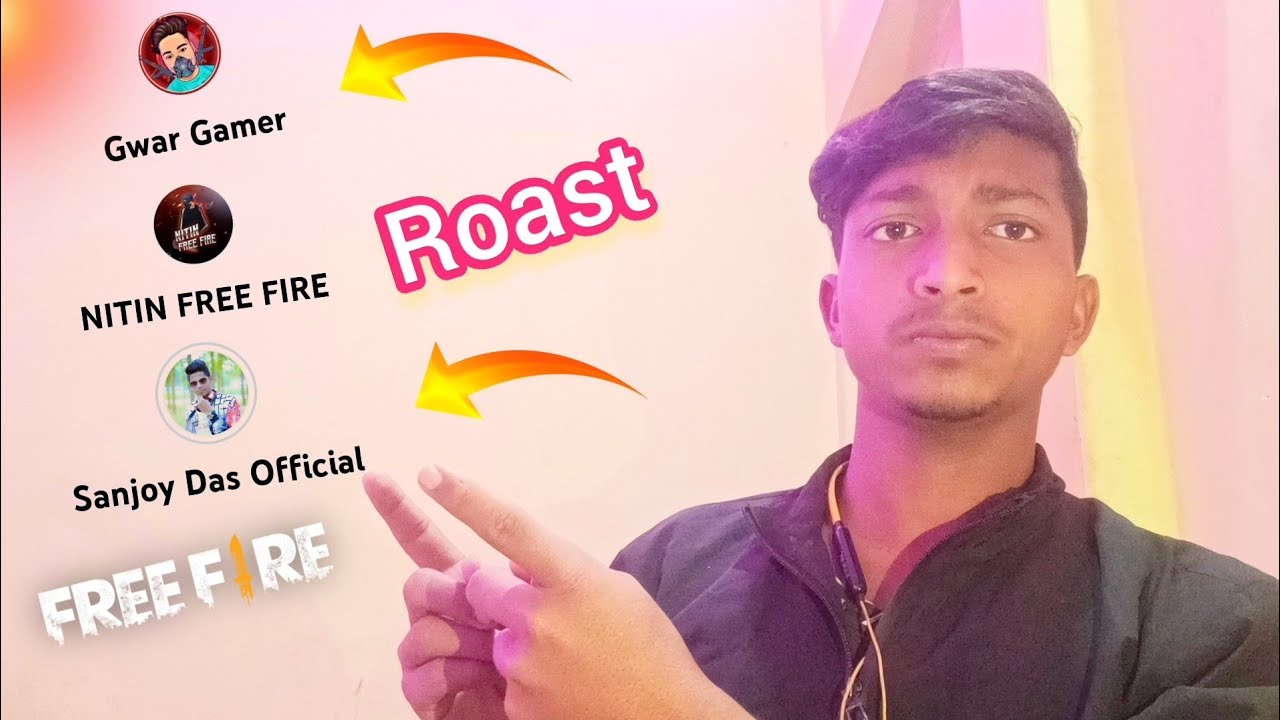 Sanjay Das And Gwar Gamer Roast || Free Fire Ytr Roast - YouTube