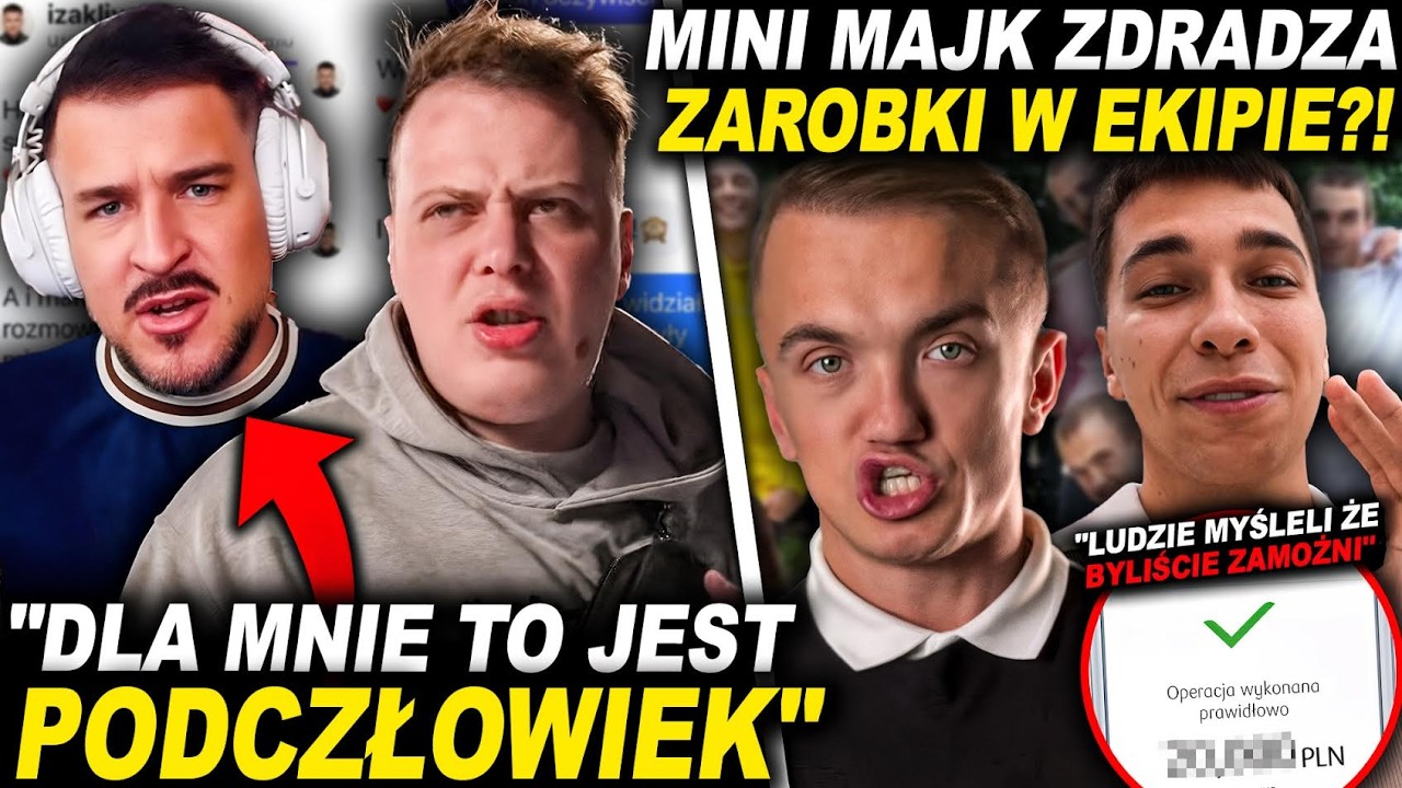 NITRO UJAWNIA PODŁE ZACHOWANIE IZAKA?! (MINI MAJK, FRIZ, PRZEMEK PRO ...