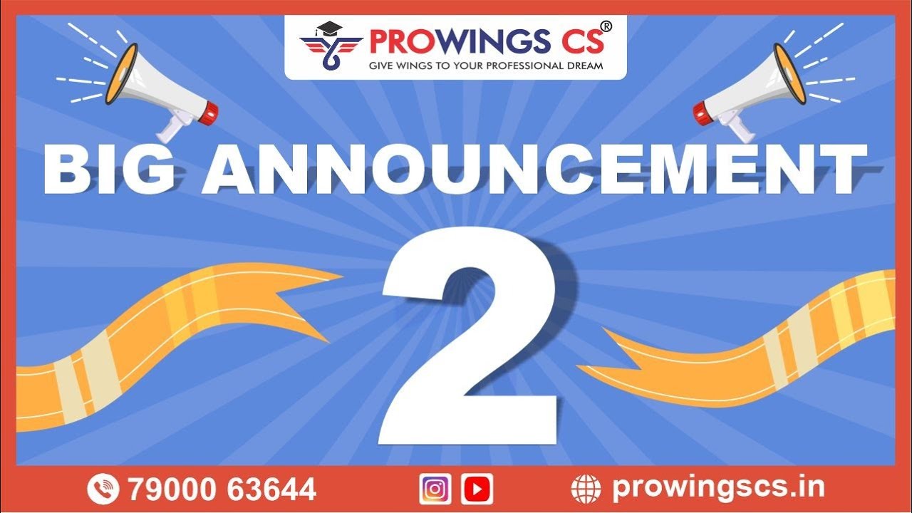 Announcement 2 - YouTube