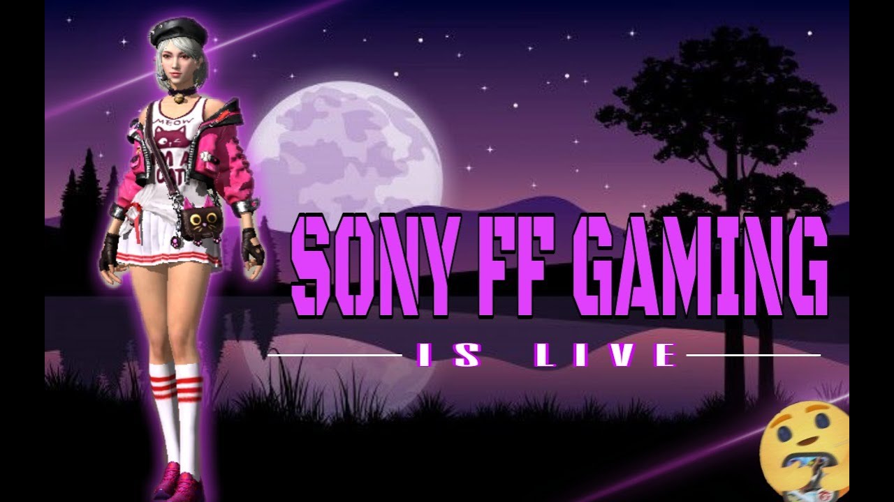 FREE FIRE LIVE IN TELUGU !! GIRL GAMER !! SONY FF GAMING 🥰🥰 - YouTube