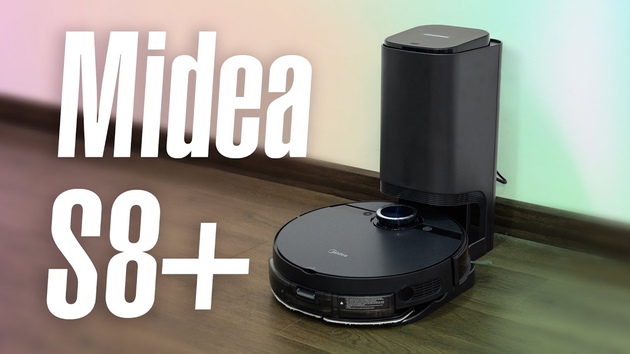 Trên tay Midea S8+: robot hút bụi có lau rung, trạm sạc tự thu gom bụi, nhiều phụ kiện đi kèm ...