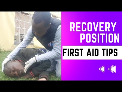 #firstaid ....FIRST AID TIPS:How to place a casualty in to recovery ...