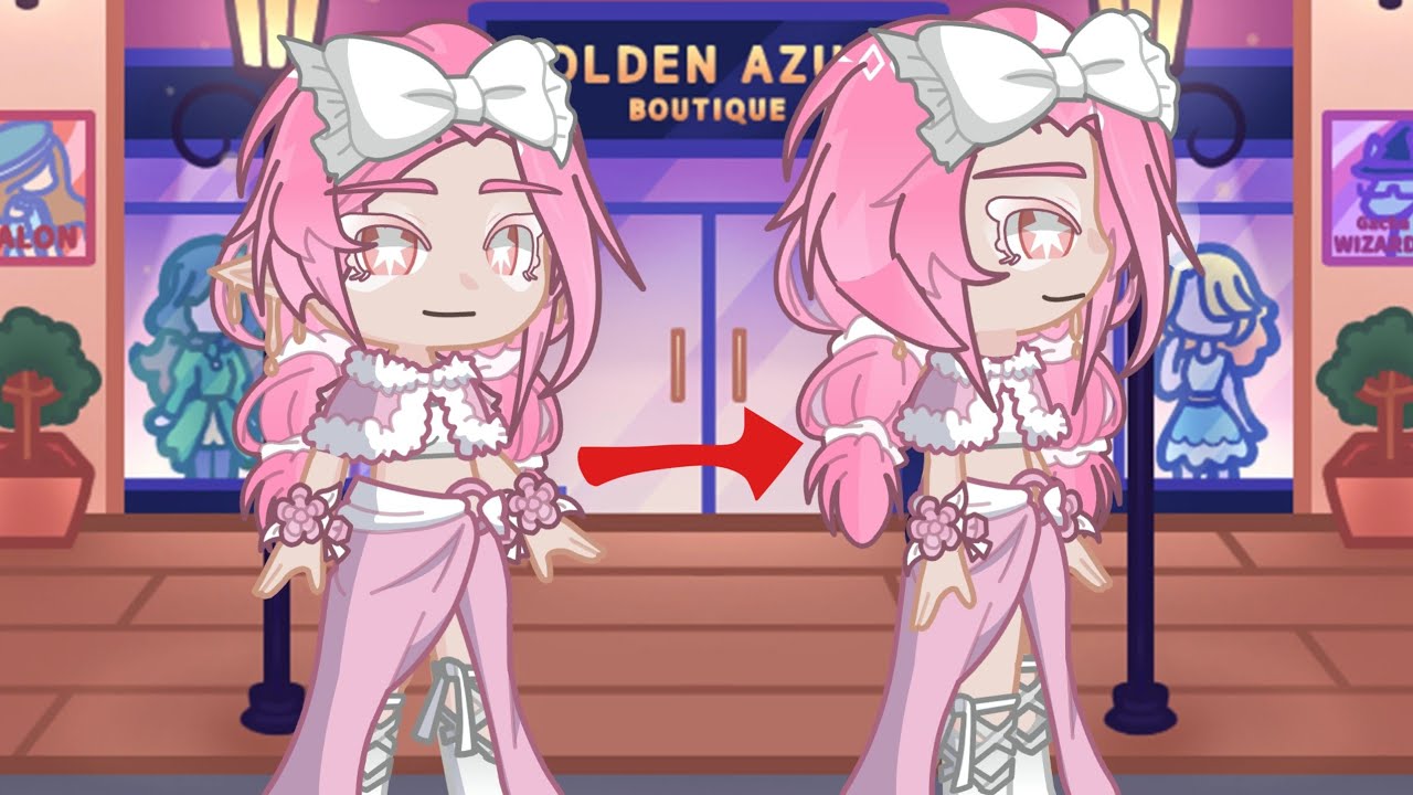 Making side face/view in Gacha Life 2 - YouTube
