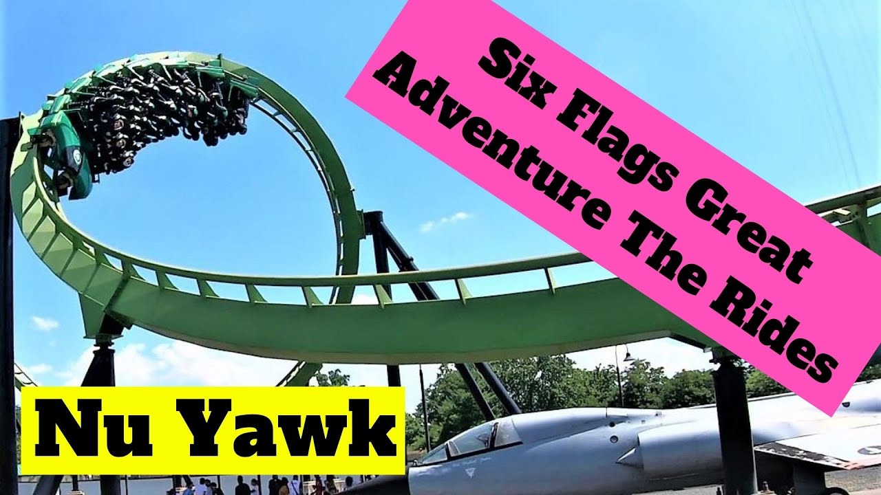 🟡 Six Flags | Great Adventure. In This Video, We Check Out All Of The ...
