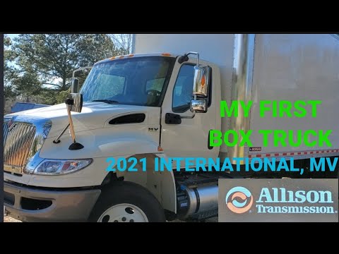 MY FIRST BOX TRUCK 2021 INTERNATIONAL, MV GETTING INTO THE BOX TRUCK BUSINESS