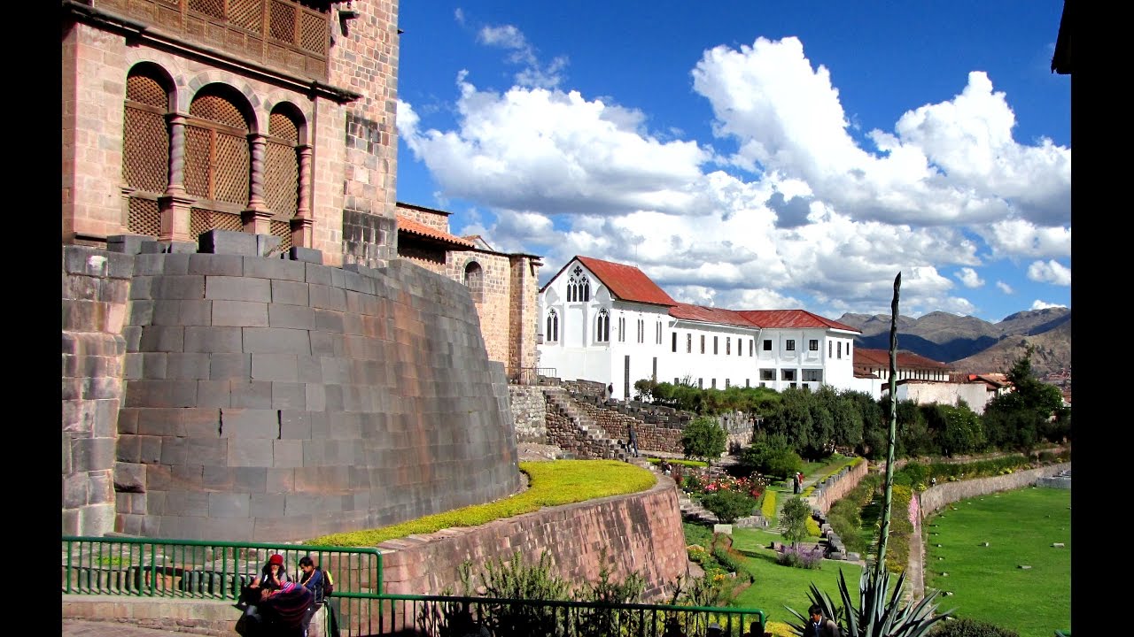 Churches Built On Top Of Inca Temples In Cusco Peru - YouTube