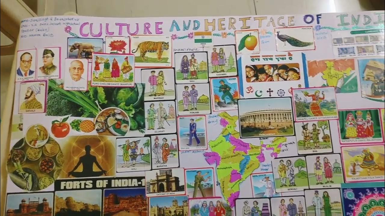 school project culture and heritage of India. - YouTube