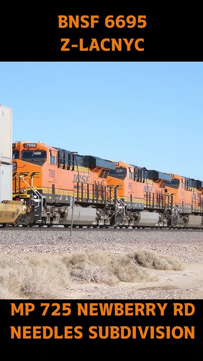 BNSF 6695 EB Z-LACNYC Hobart Yard - Los Angeles, CA to Ashland Avenue Yard - Chicago, IL 1-11 ...
