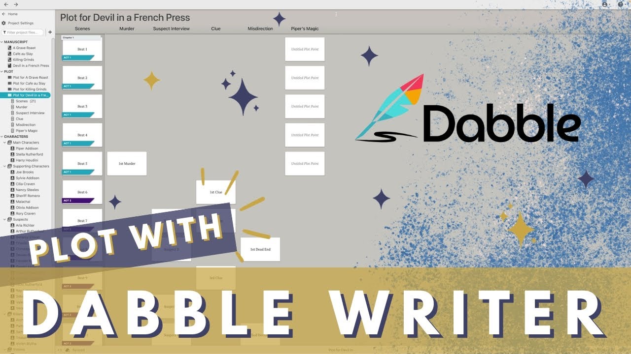 DABBLE // Writing App Review and Walkthrough - YouTube