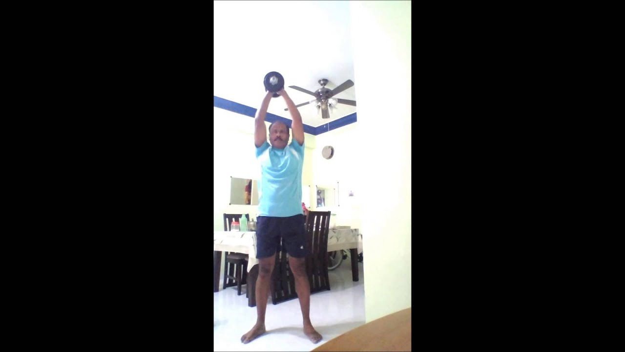 Two Hand Dumbell Swing - YouTube