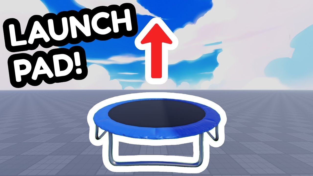 HOW TO MAKE A JUMP PAD IN ROBLOX STUDIO - YouTube