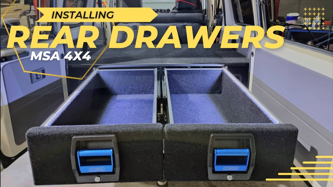76series Rear Drawer Install - YouTube