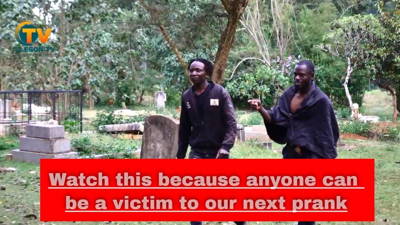The Scariest and Most Interesting Pranks at the graveyard. Wangwana ...