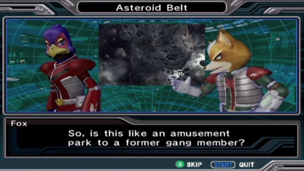 Star Fox Assault: Gold Walkthrough Mission 5: Asteroid Belt - The ...