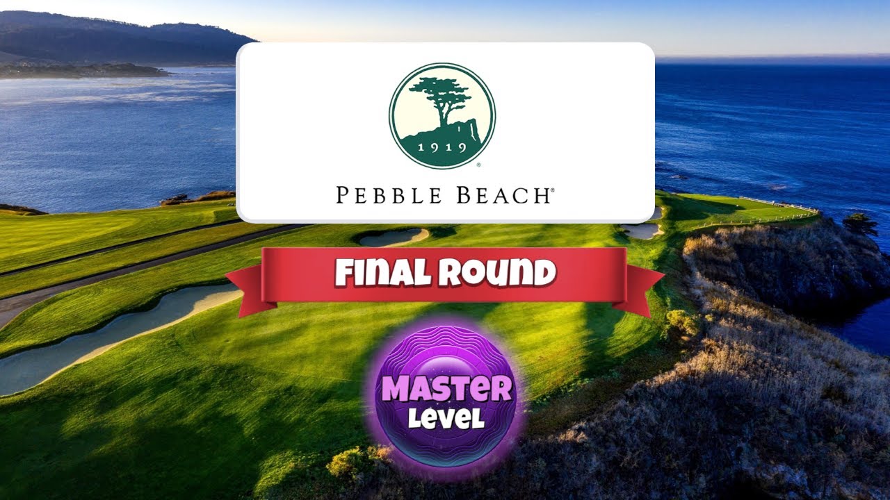 Pebble Beach MASTER Final Round! (V) - YouTube