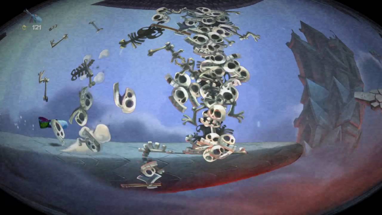 Rayman® Legends 8 bit game win - YouTube