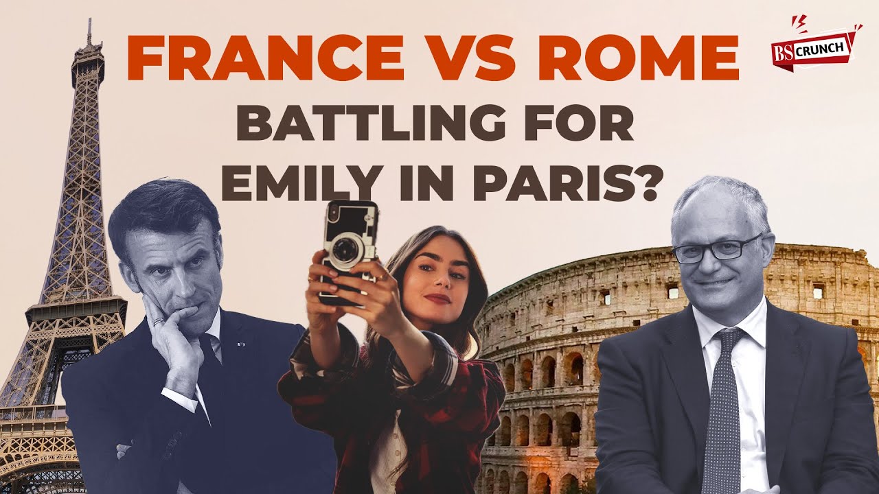 Why are France and Rome fighting over Emily from Emily in Paris? - YouTube