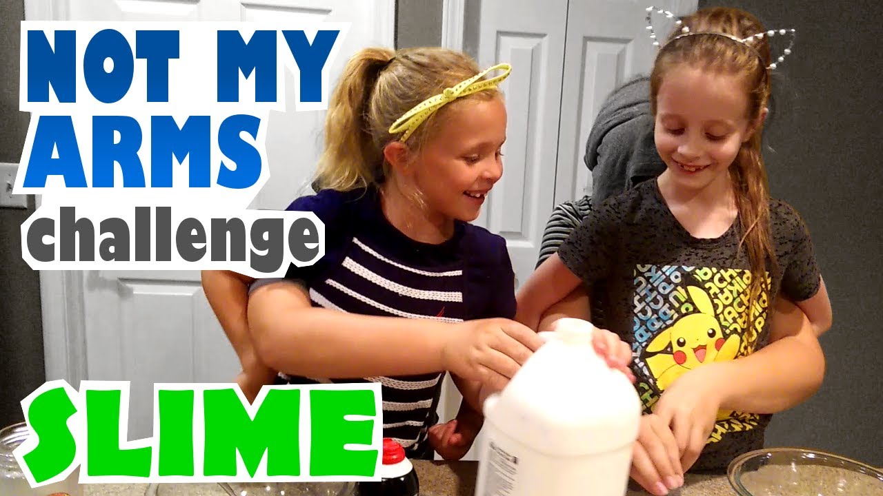 SLIME-MAKING CHALLENGE | Not My Arms - YouTube