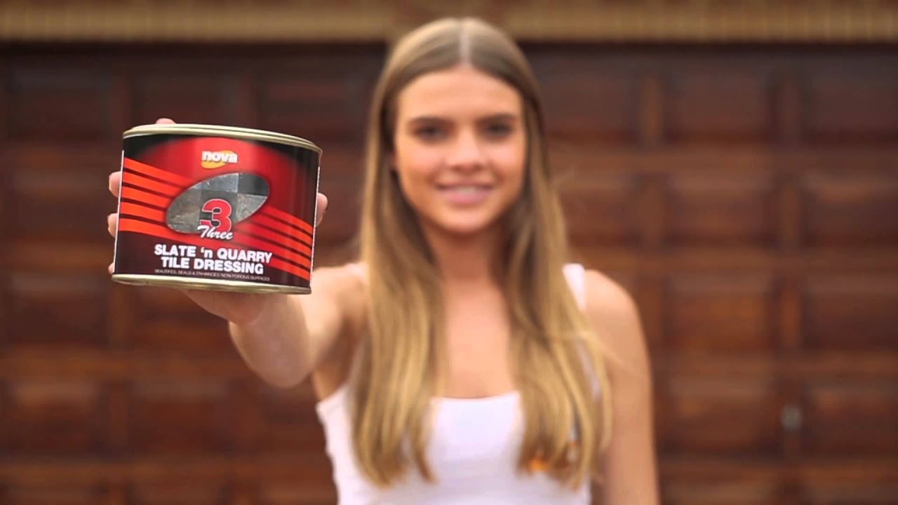 Nova 3 Slate 'n Quarry Tile Dressing - YouTube