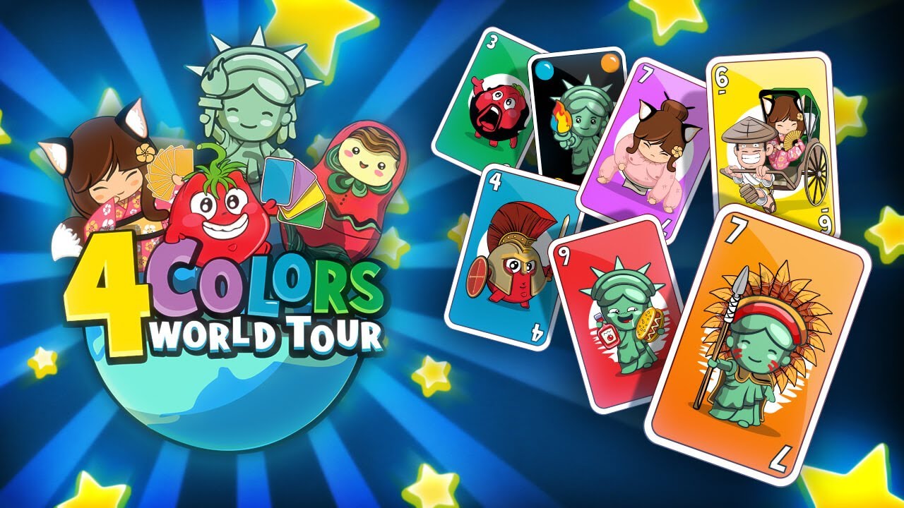 UNO Four Colors: World Tour Game - GamePlay Walkthrough - YouTube