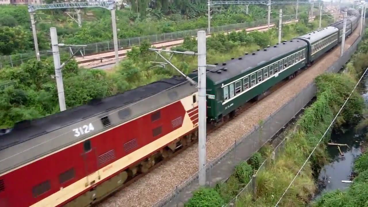 DF4D+25B, China Railway中国铁路(1202/3信阳往深圳西, XinYang to ShenZhen Train ...
