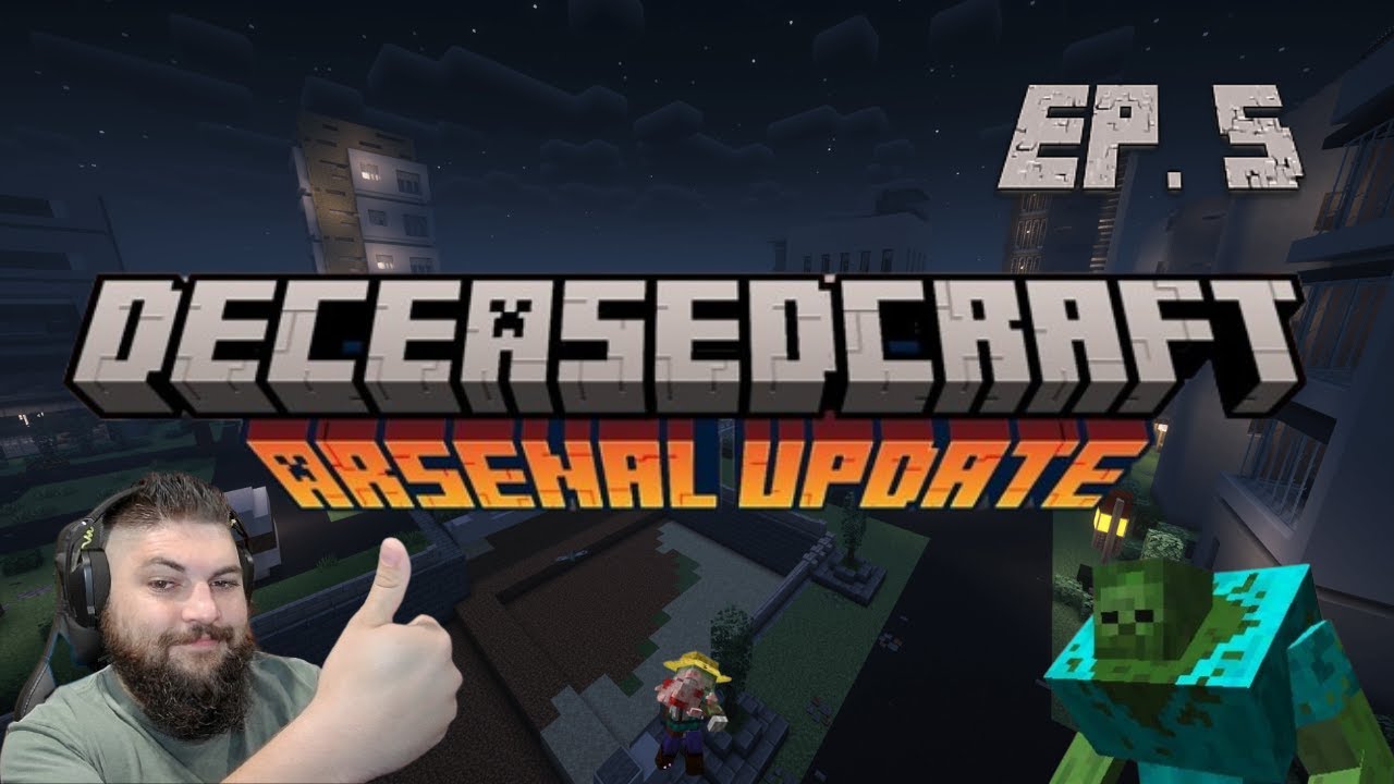 Deceased Craft - Modded Minecraft SMP Ep. 5 - So many Zombies - YouTube