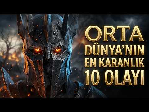 Orta Dünya'nın En Karanlık 10 Olayı | Tolkien'in Yazdığı En Korkunç Trajediler