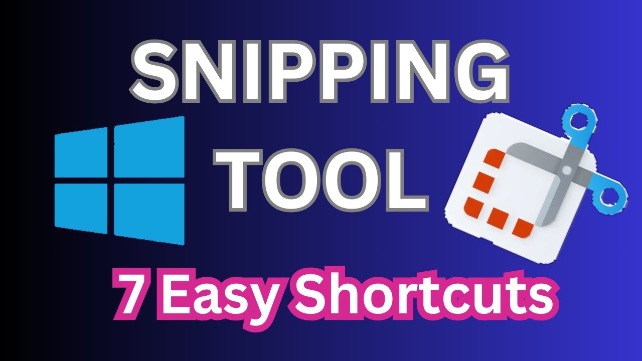 7 easy ways to Start the Snipping Tool on Windows 11 | TUTORIAL - YouTube