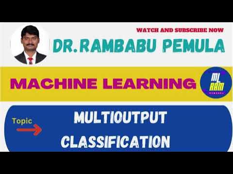 Multioutput classification - YouTube