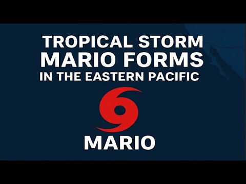 Tropical Storm Mario Forms in the Eastern Pacific | 2 Areas to Watch ...