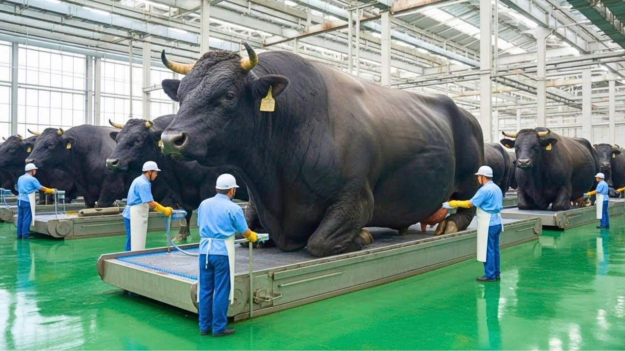 How Millions of Kobe Beef Are Raised & Processed for Luxury Meat ...