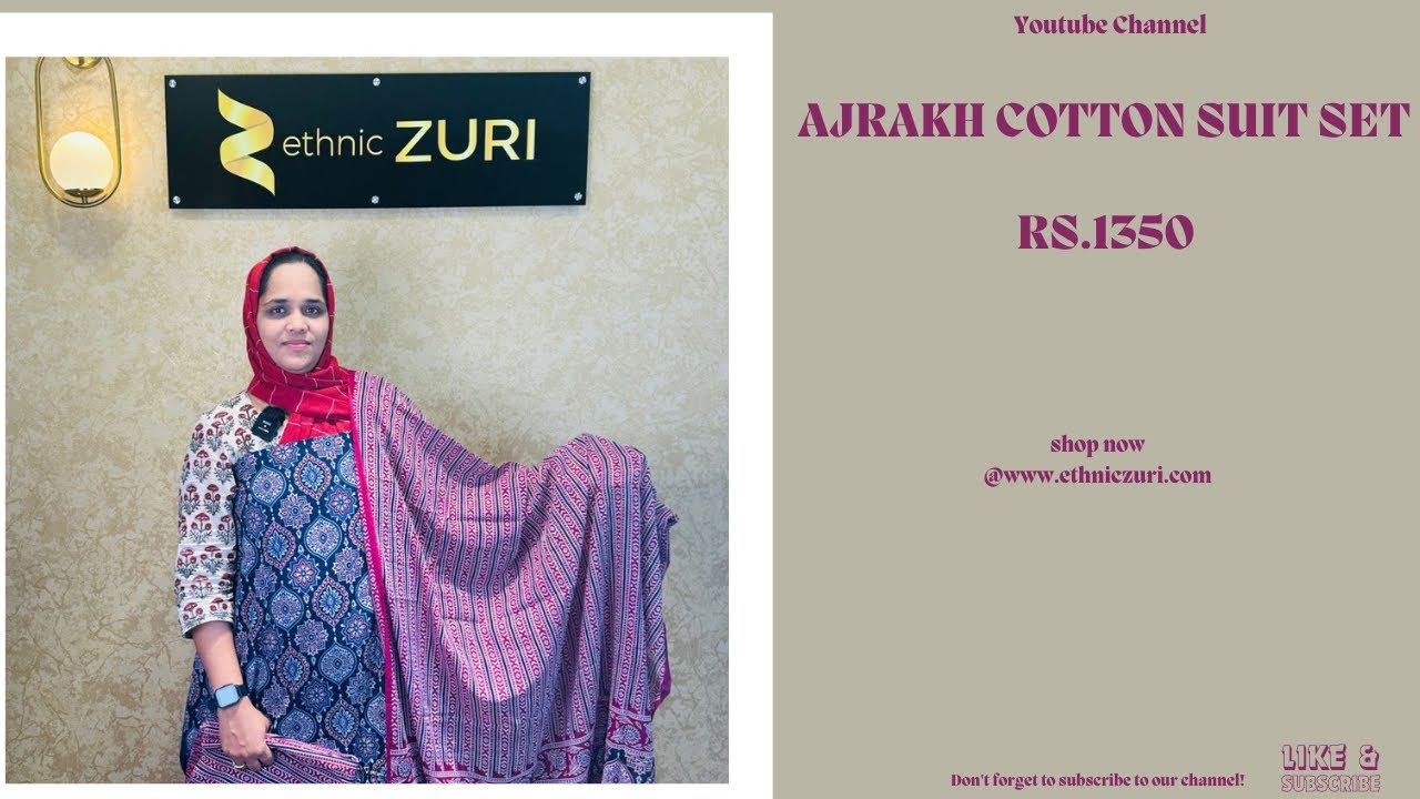 Ajrakh Printed Cotton Top Bottom And Dupatta Set Product Search ajrakh-printed-cotton-top-bottom-and-dupatta-set-product-search