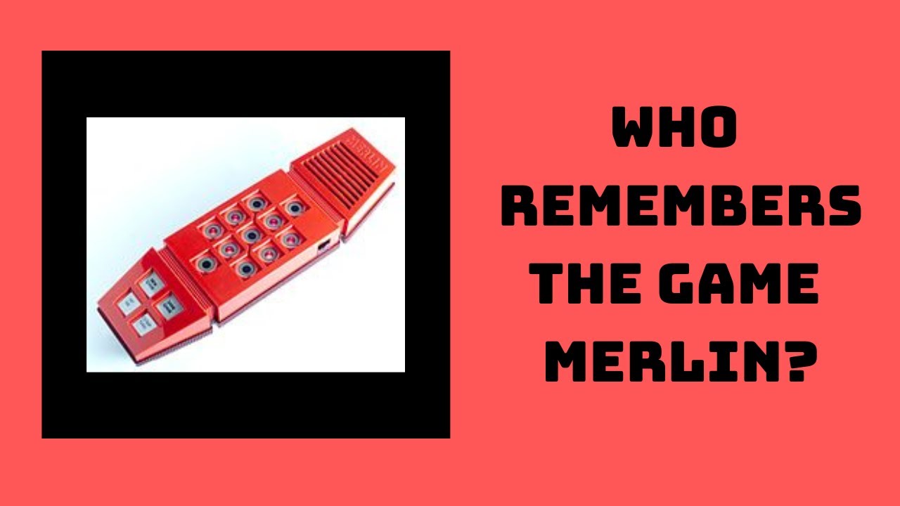 Vintage Hasbro Merlin Game- Play it! - YouTube